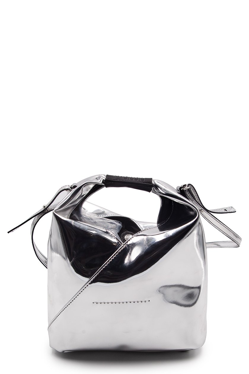 MM6 Maison Margiela Metallic Mini Bag - Silver | Garmentory