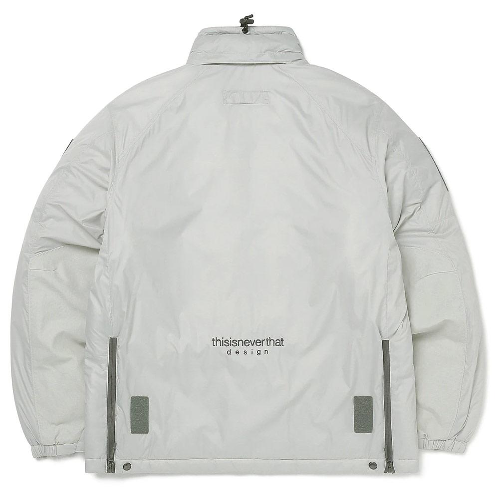 ThisIsNeverThat Insulated PCU Jacket - Grey | Garmentory
