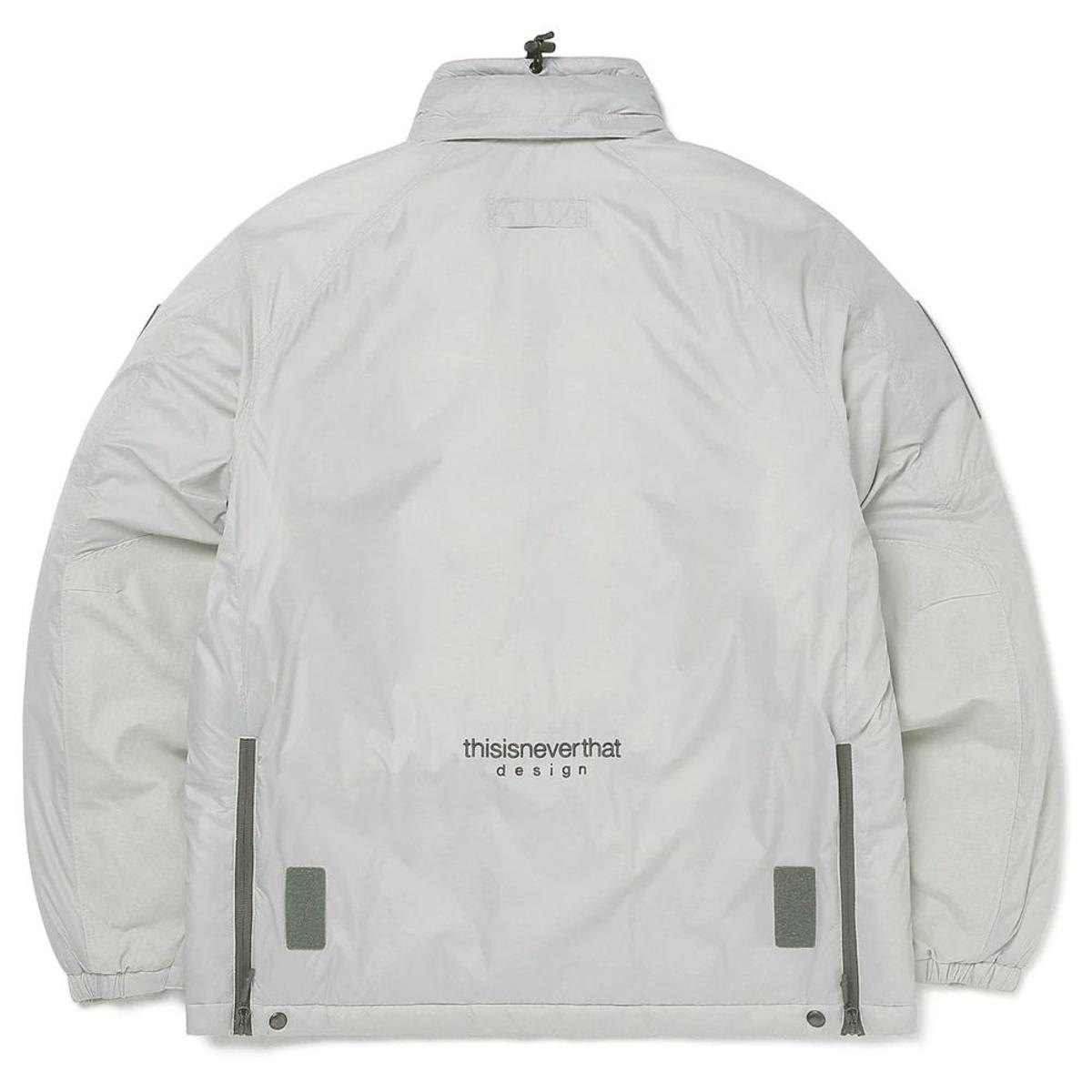 ThisIsNeverThat Insulated PCU Jacket - Grey | Garmentory