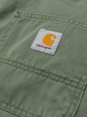 CARHARTT WIP Ruck Single Knee Short - Green Stone Washed | Garmentory