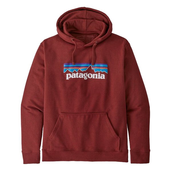 Patagonia Men's P-6 Logo Uprisal Hoody Barn Red (BARR) | Garmentory