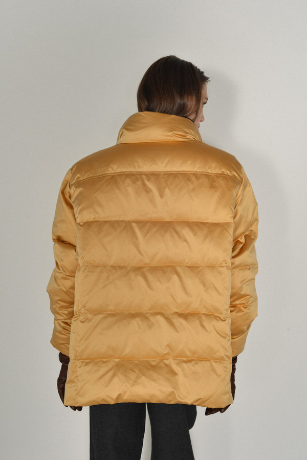 Vintage Unisex Ralph Lauren Puffer - Gold | Garmentory