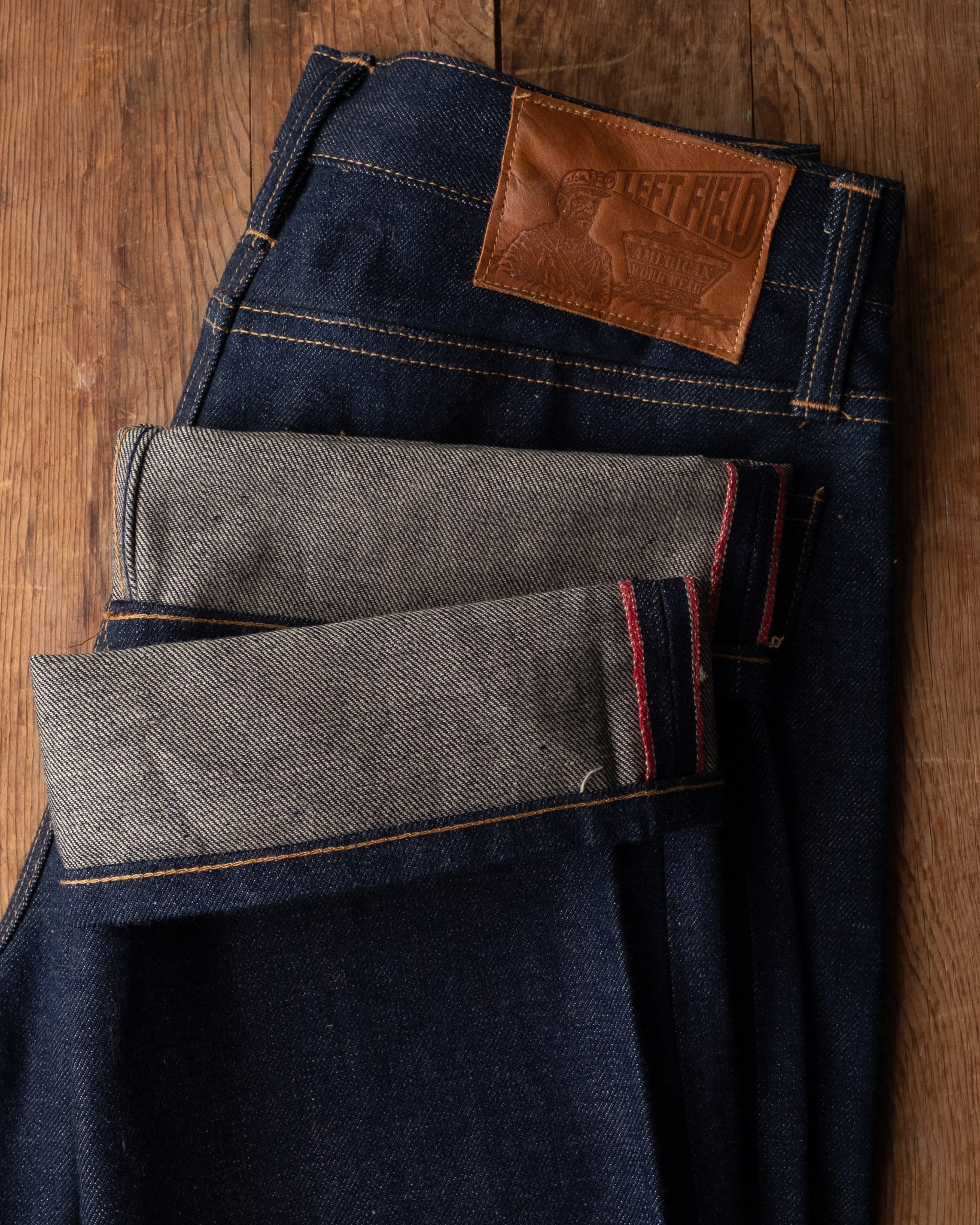Left Field NYC Greaser Jeans - Collect Mills | Garmentory