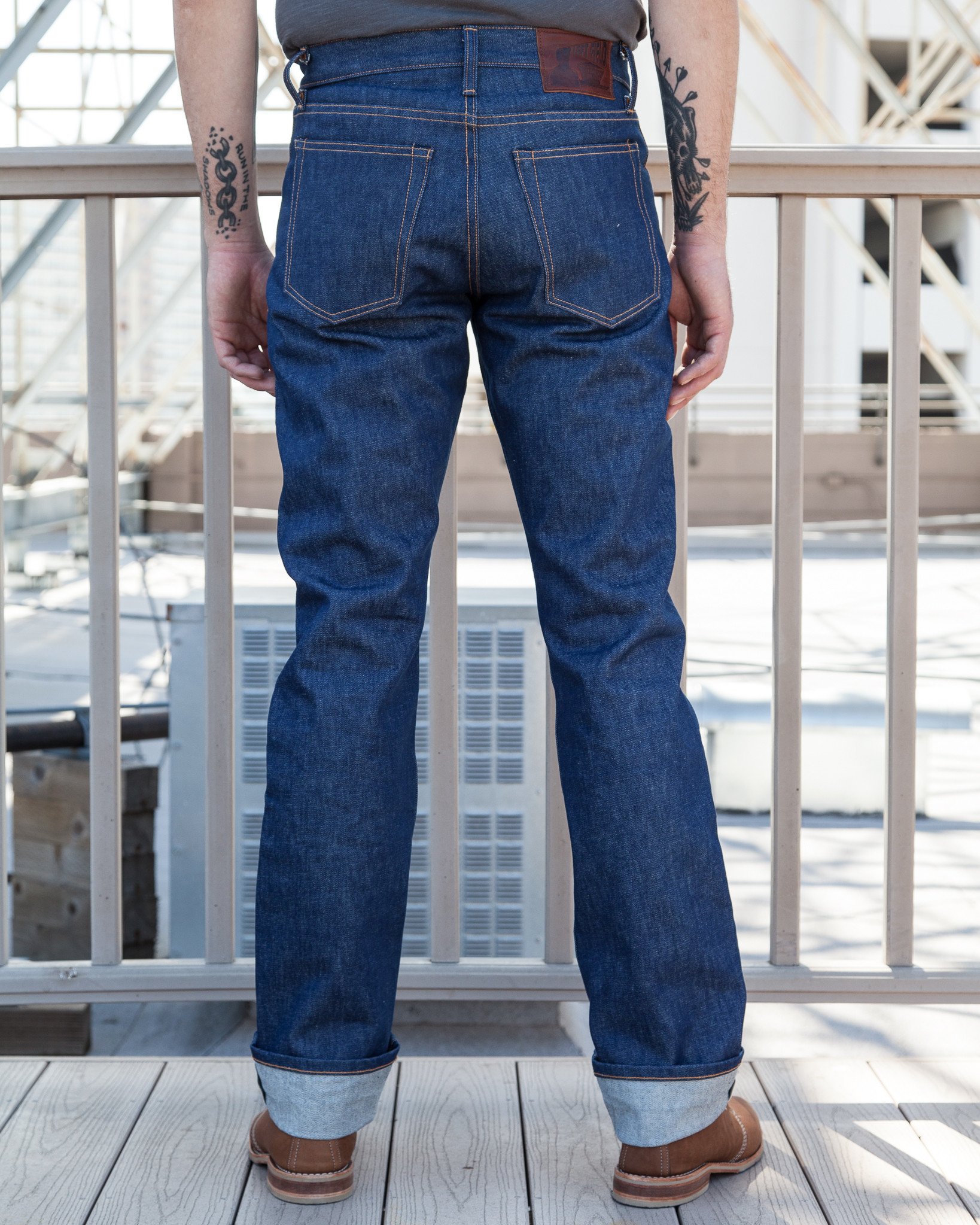 Left Field NYC Greaser Jeans - Collect Mills | Garmentory