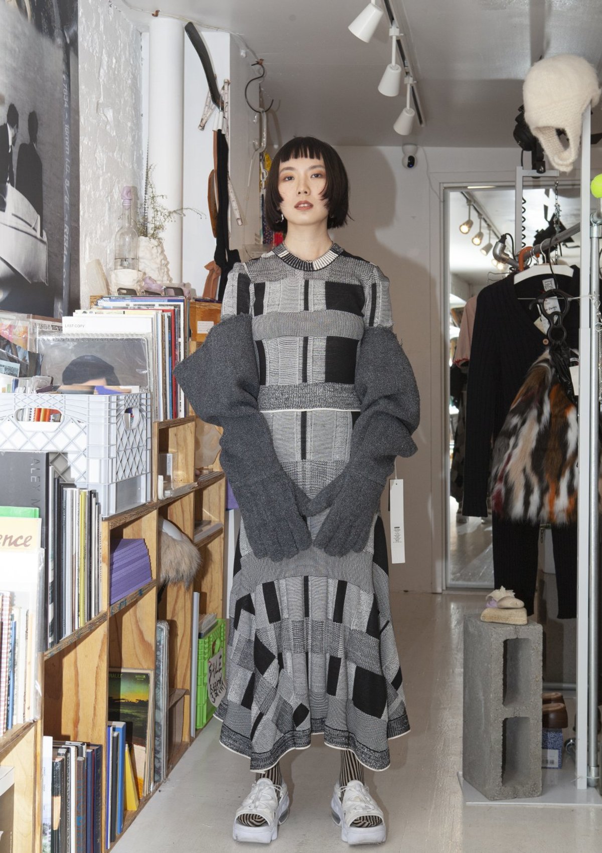 PRONOUNCE EXTRA LARGE WOOL GLOVES - Gray | Garmentory