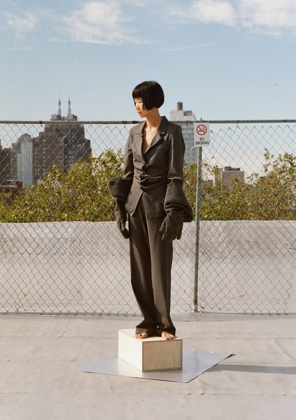 PRONOUNCE EXTRA LARGE WOOL GLOVES - Gray | Garmentory