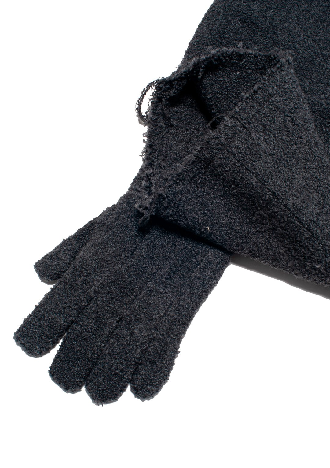 PRONOUNCE EXTRA LARGE WOOL GLOVES - Gray | Garmentory