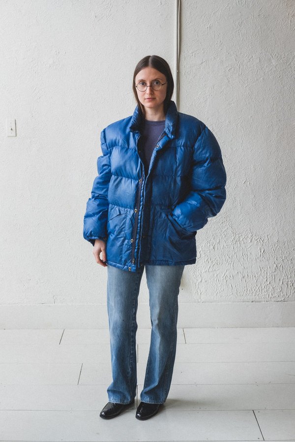 VINTAGE 26 DOWN JACKET - Blue | Garmentory