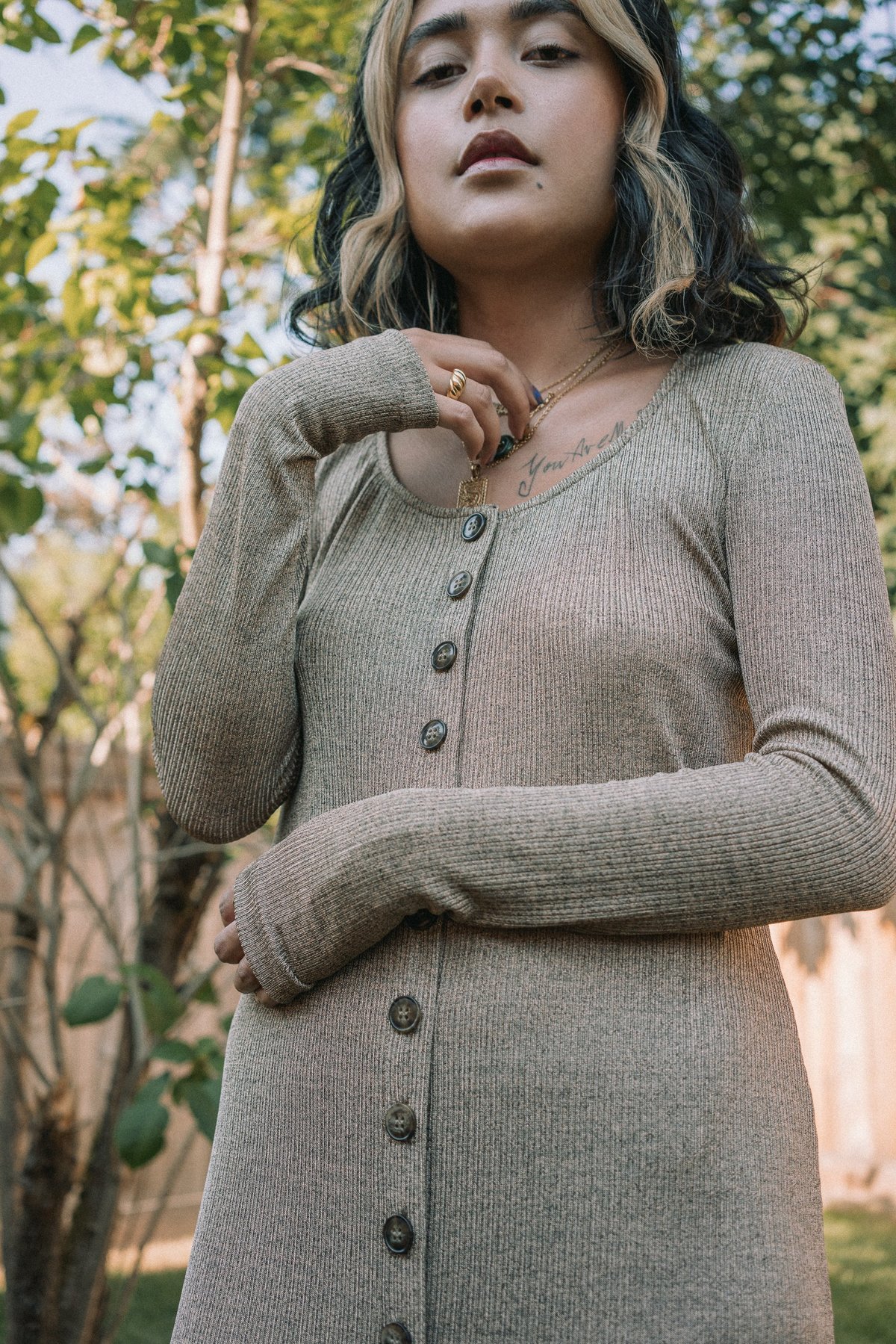 Altar Houseline Ila Dress - Oro | Garmentory