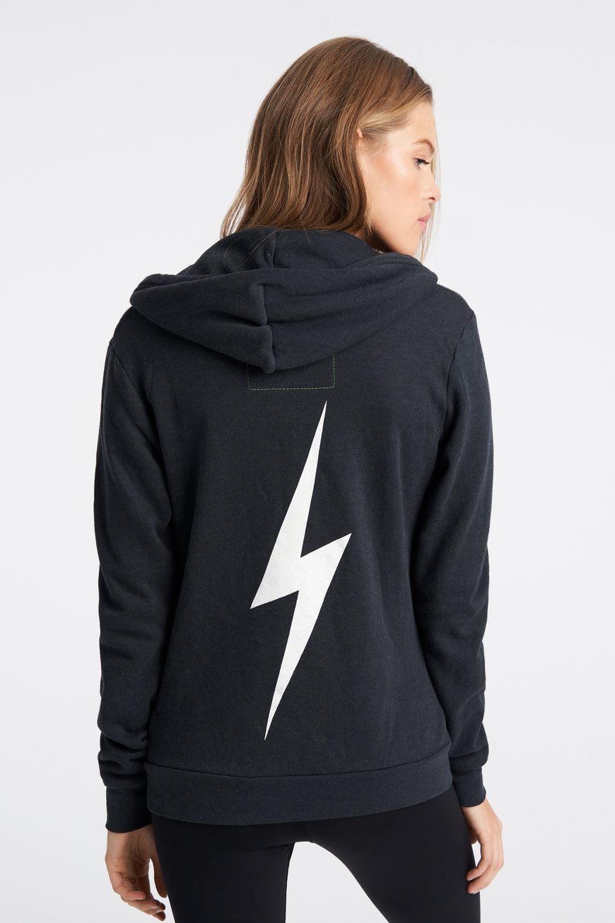 Aviator Nation Bolt Hoodie sweater - Charcoal | Garmentory