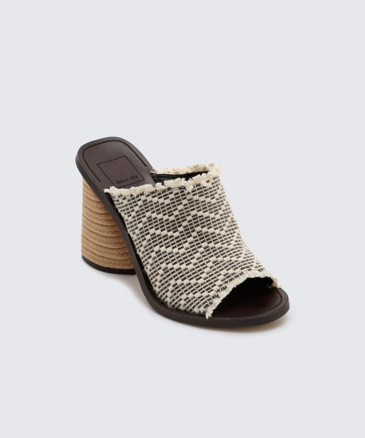 Dolce Vita Alba Heels - Cream/brown | Garmentory