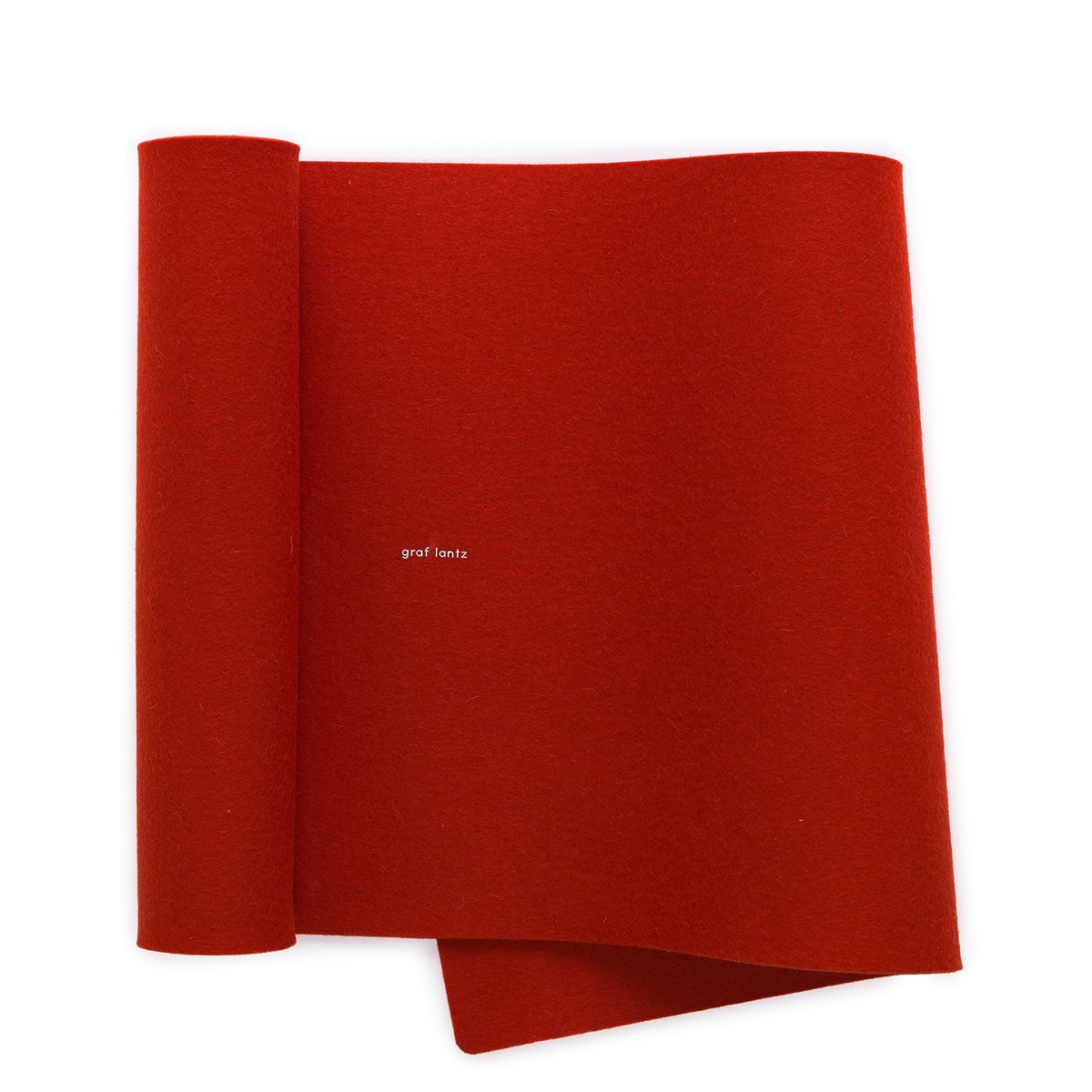 Graf Lantz Table Runner Felt - Red | Garmentory