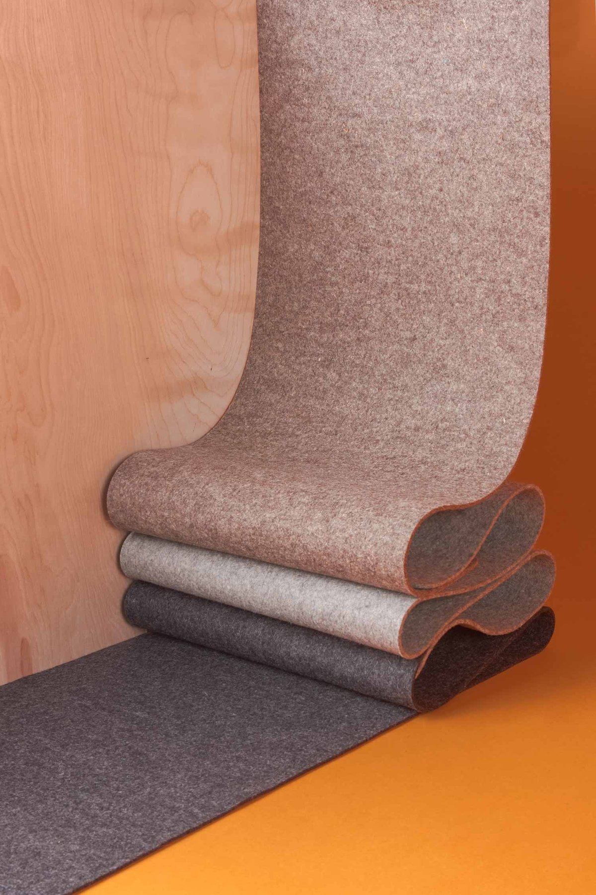 Graf Lantz Table Runner Felt - Red | Garmentory