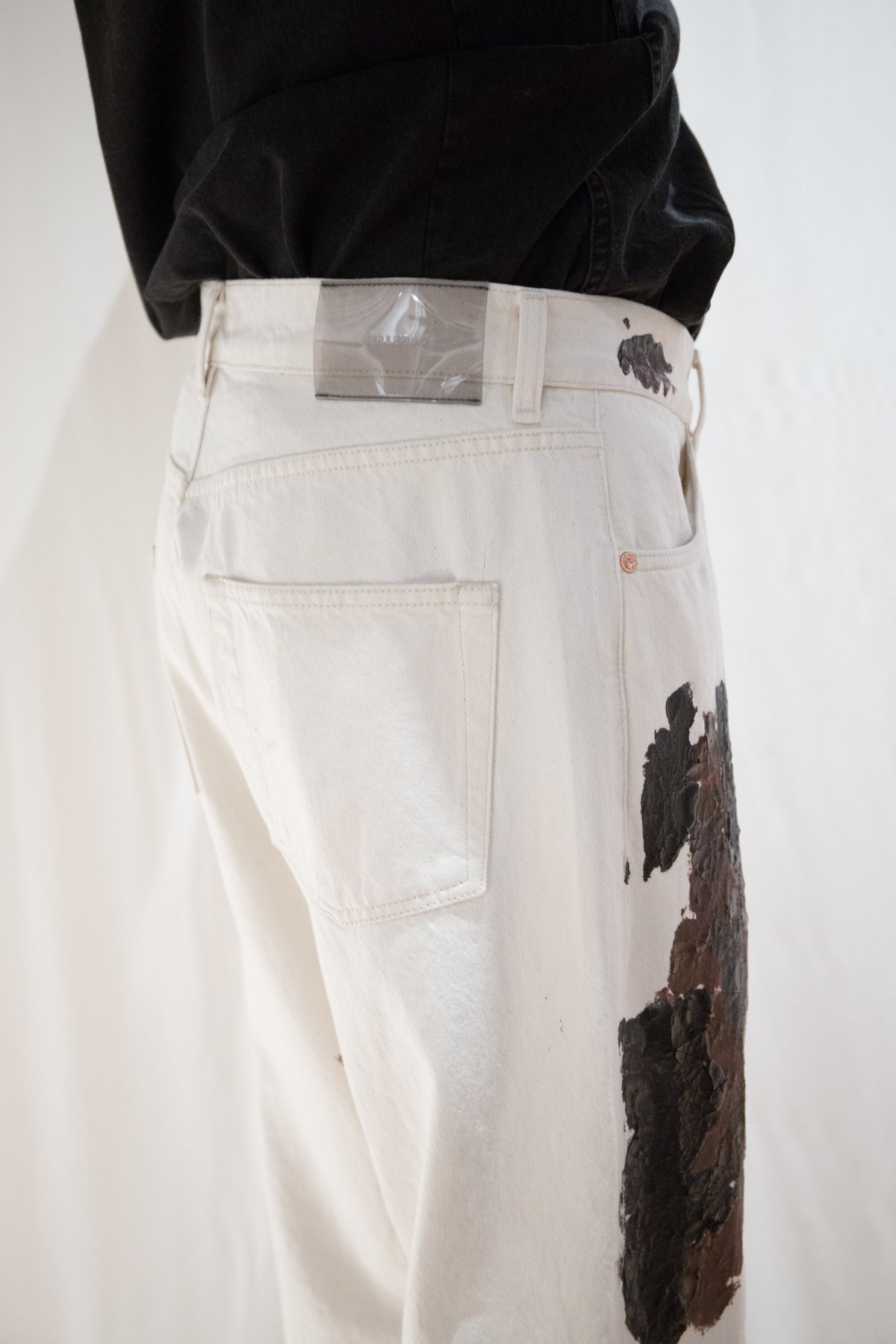 Our Legacy Dirty Denim Formal Cut Jeans - Cracked Color | Garmentory