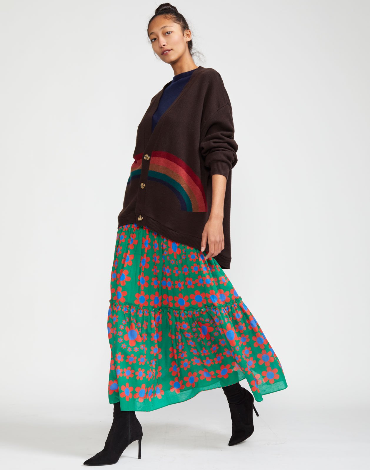 Cynthia Rowley Cameron Cotton Tier Skirt - DSGMT | Garmentory