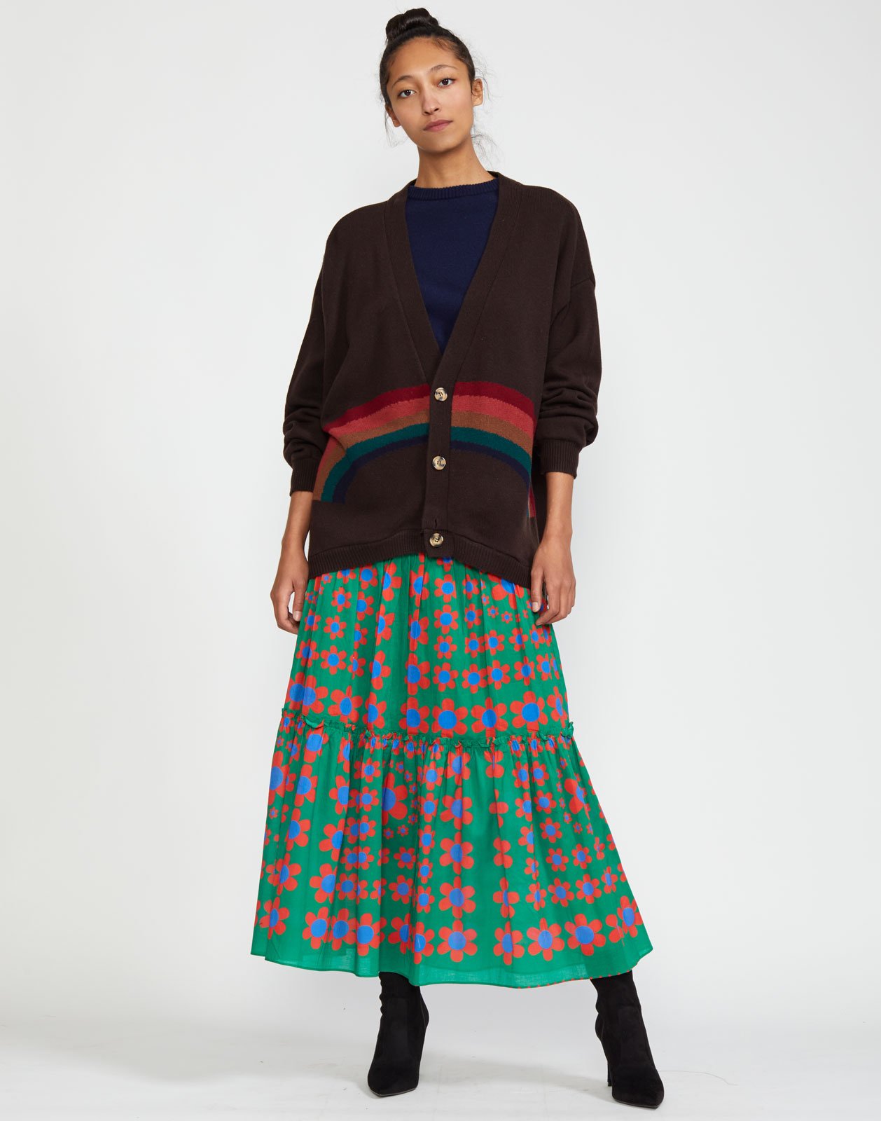 Cynthia Rowley Cameron Cotton Tier Skirt - DSGMT | Garmentory