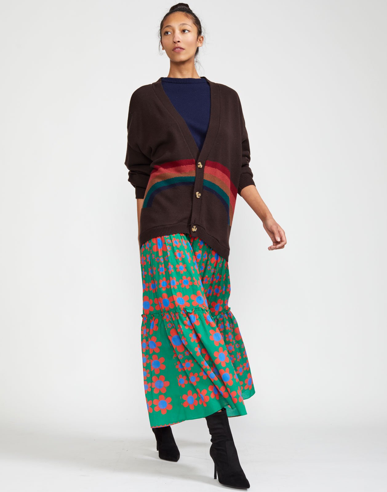 Cynthia Rowley Cameron Cotton Tier Skirt - DSGMT | Garmentory