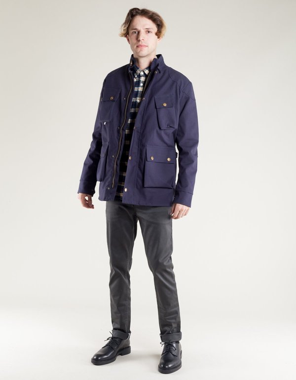 Peregrine Cambric 10 Baxter Jacket Navy | Garmentory