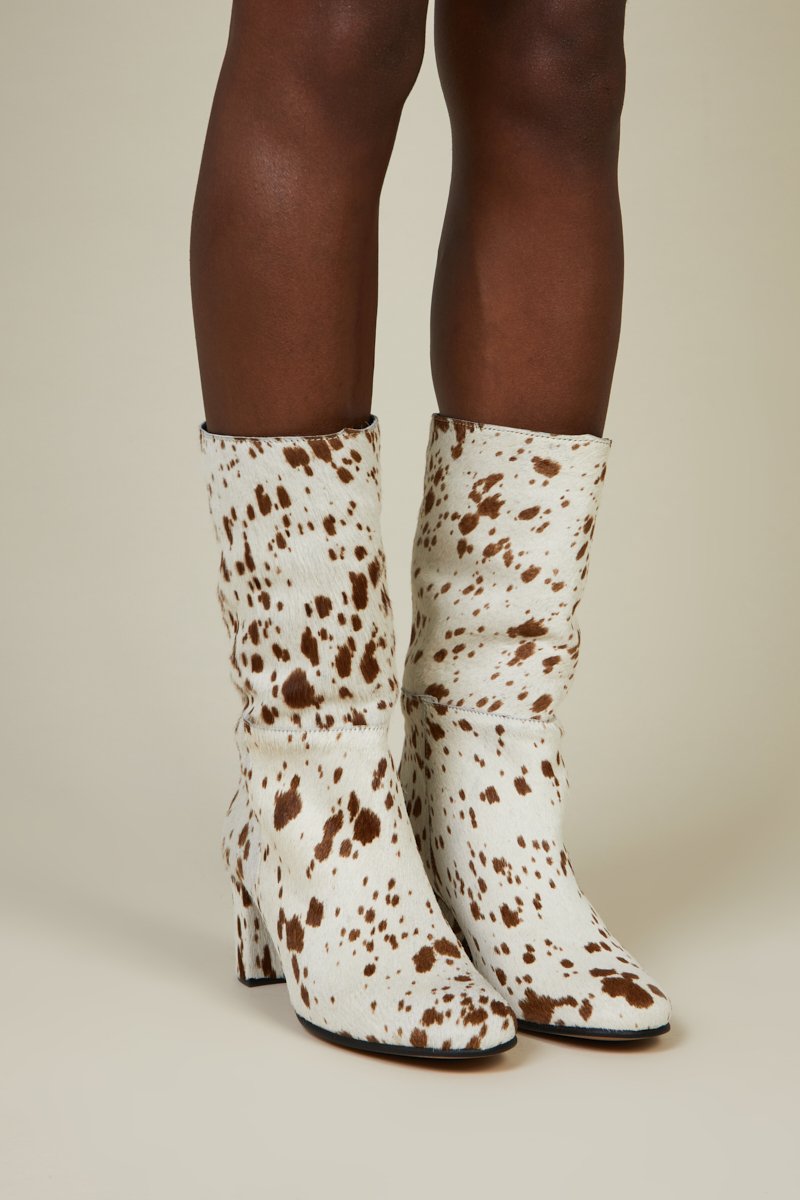 PAMMY MID LENGTH BOOT Speckled | Garmentory