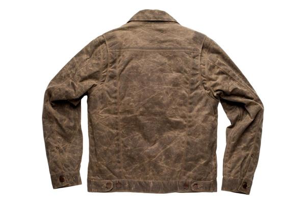 Freenote Cloth Riders Jacket Waxed Canvas Oak | Garmentory