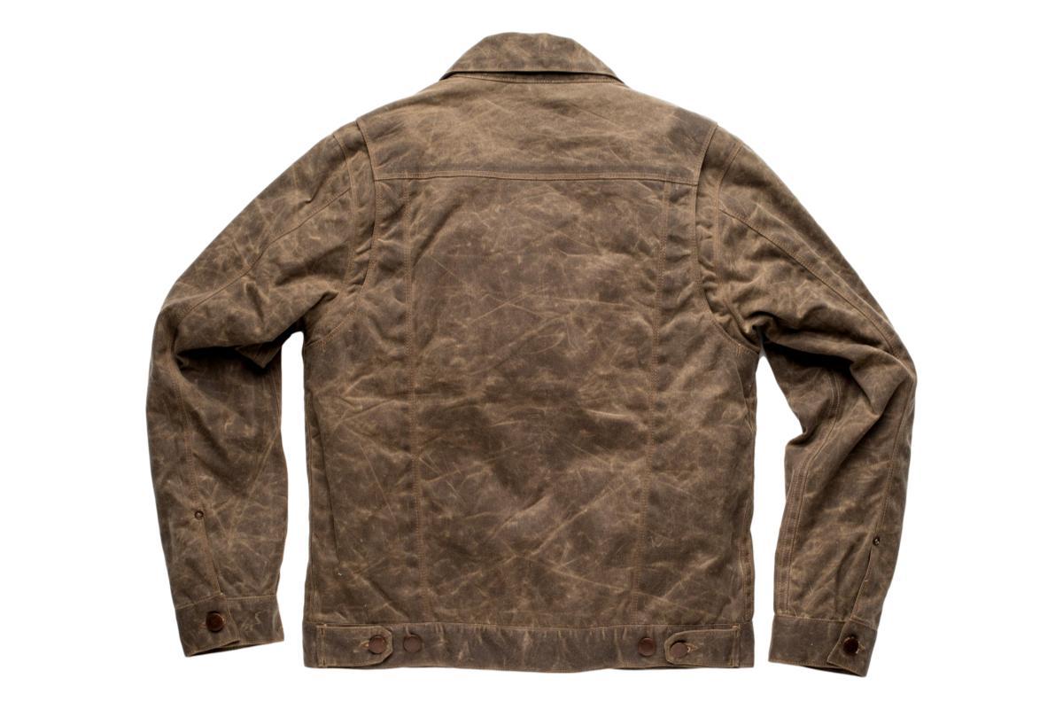 Freenote Cloth Riders Jacket Waxed Canvas Oak | Garmentory