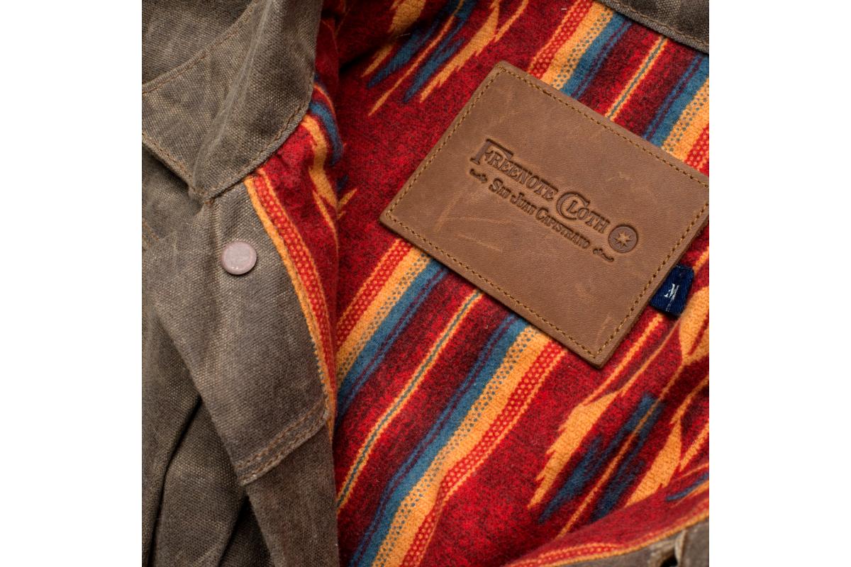 Freenote Cloth Riders Jacket Waxed Canvas Oak | Garmentory