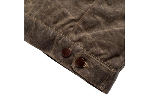 Freenote Cloth Riders Jacket Waxed Canvas Oak | Garmentory