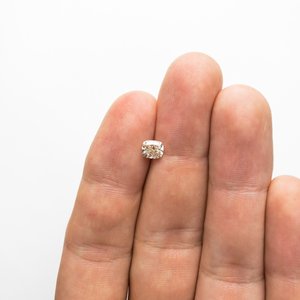 Misfit Diamonds Champagne Brilliant Diamond - 1.00ct Cushion | Garmentory