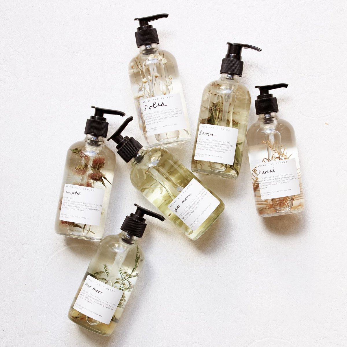 AMONG THE FLOWERS Bath and Body Oil solis 4oz - bergamot | Garmentory