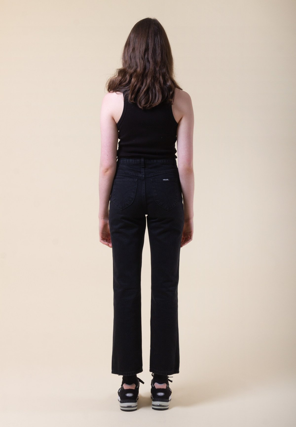 Rollas Original Straight Jeans - ash black | Garmentory