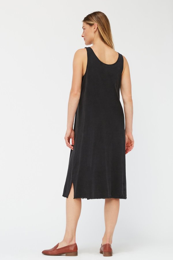 Lacausa Reversible Silk Dress - Tar | Garmentory
