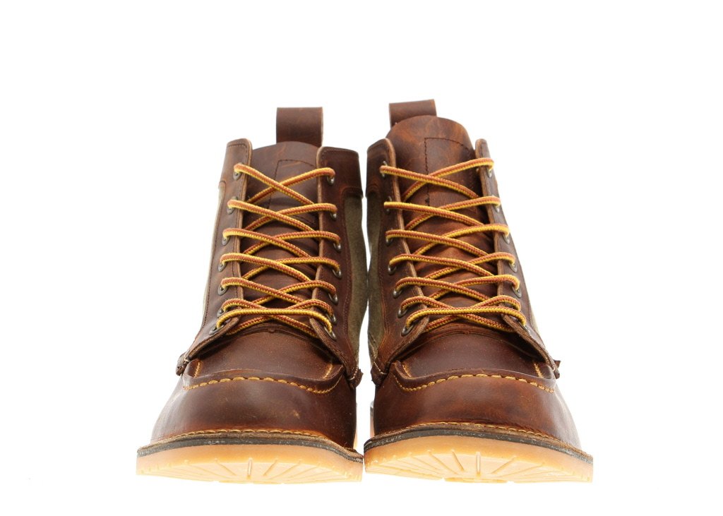 Red Wing Shoes WEEKENDER 6 CANVAS MOC boots - copper rough/tan | Garmentory