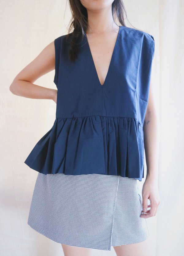 Toit Volant Ura Top - navy | Garmentory