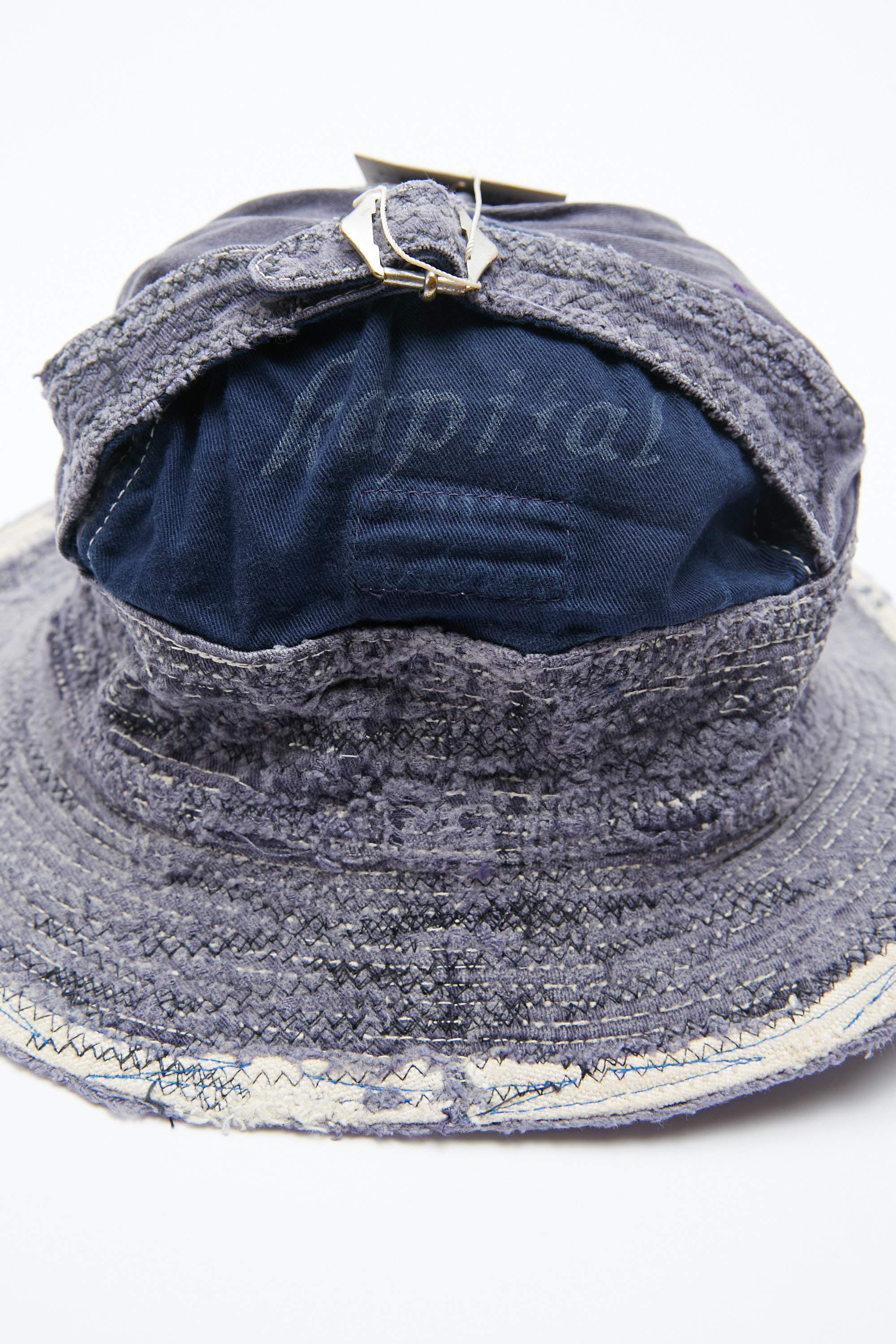 Kapital Chino The Old Man And The Sea Crash Remake Hat - Navy | Garmentory