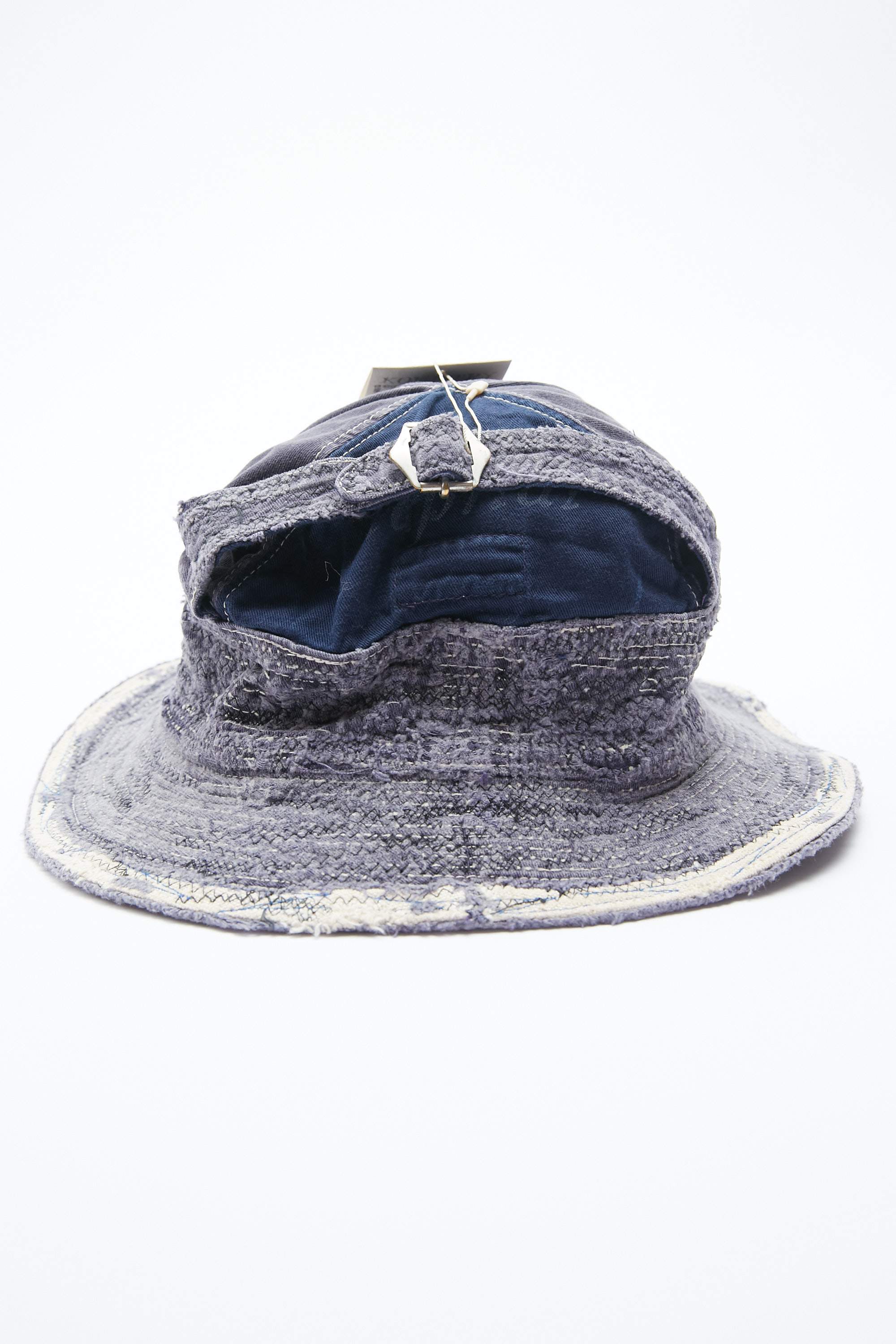 Kapital Chino The Old Man And The Sea Crash Remake Hat - Navy | Garmentory