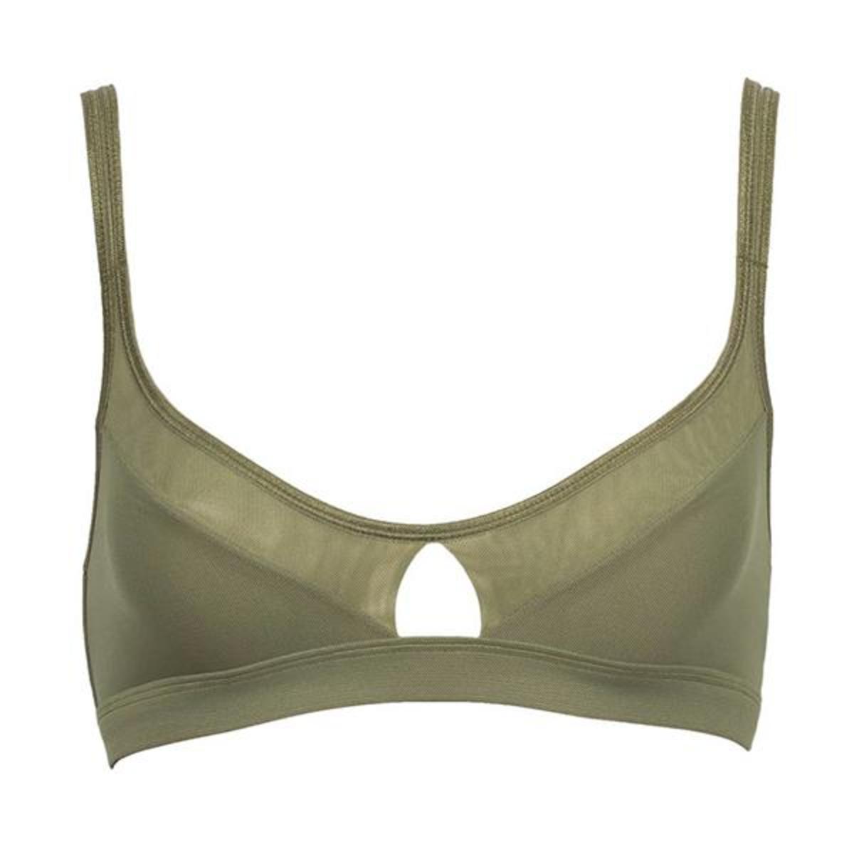 Moons & Junes Audre Keyhole Bra - Olive | Garmentory