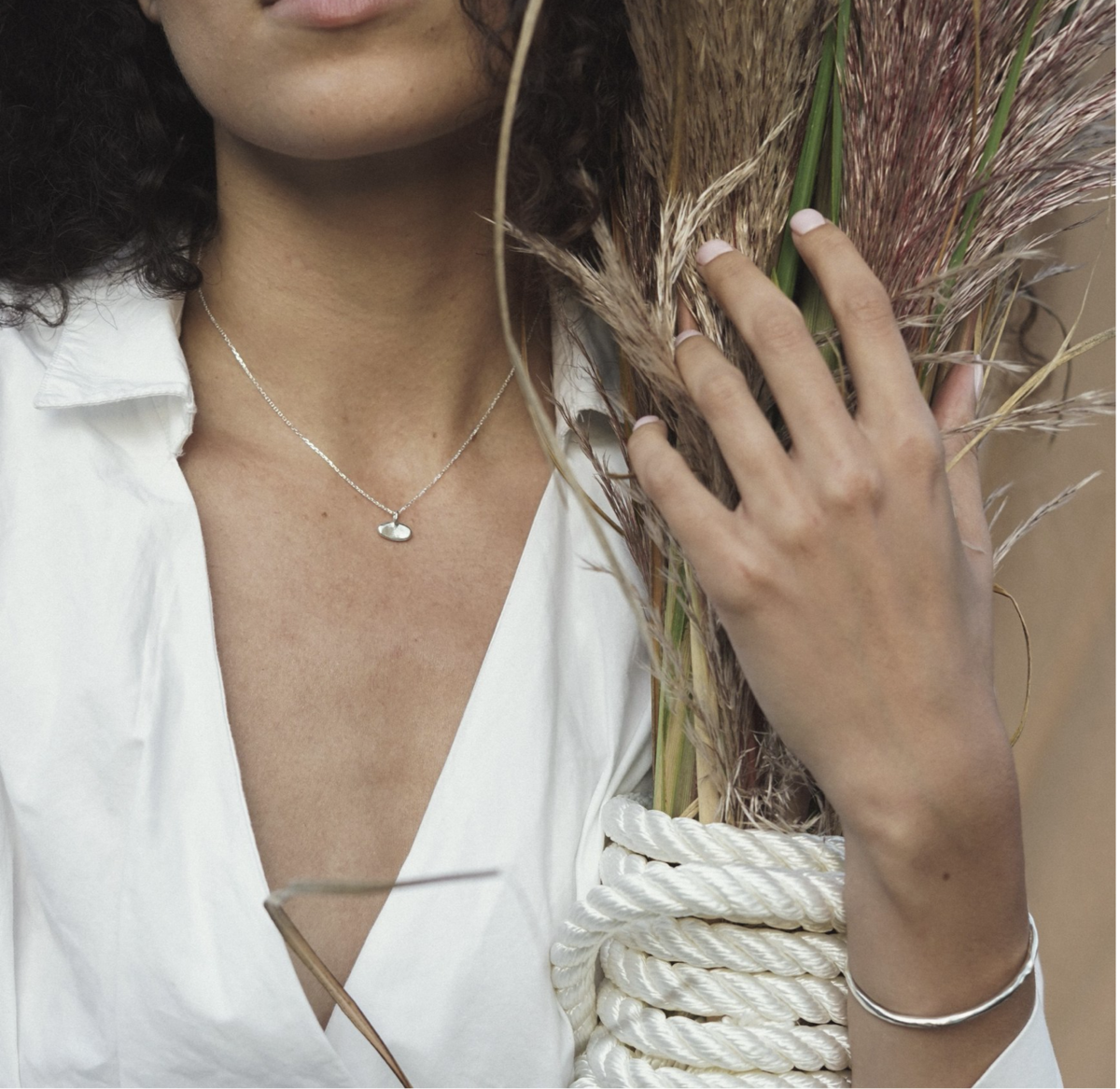 Amanda Hunt Cassandra Necklace - Sterling Silver | Garmentory