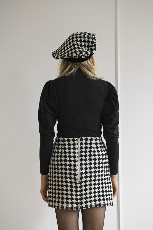 Rightful Owner Camille's Beret - Black/white | Garmentory