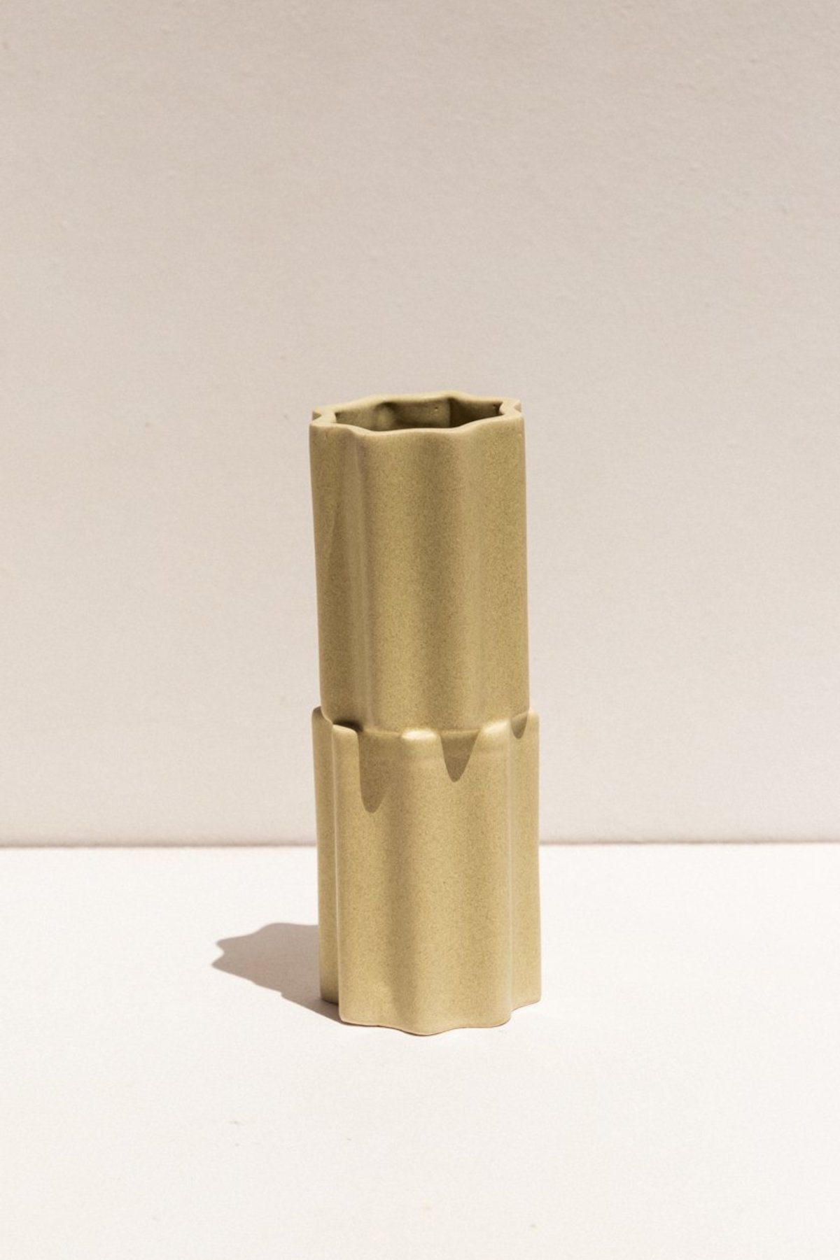Ella Reweti Tilde Stacked Vase - Wheat | Garmentory