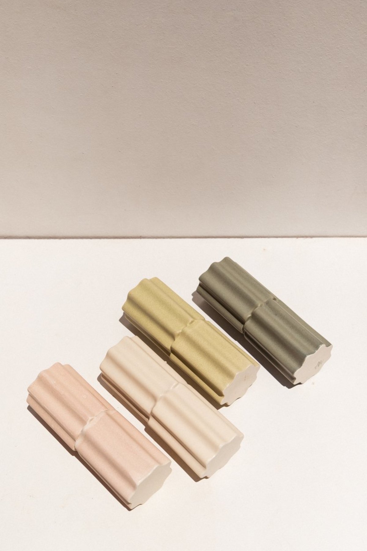 Ella Reweti Tilde Stacked Vase - Wheat | Garmentory