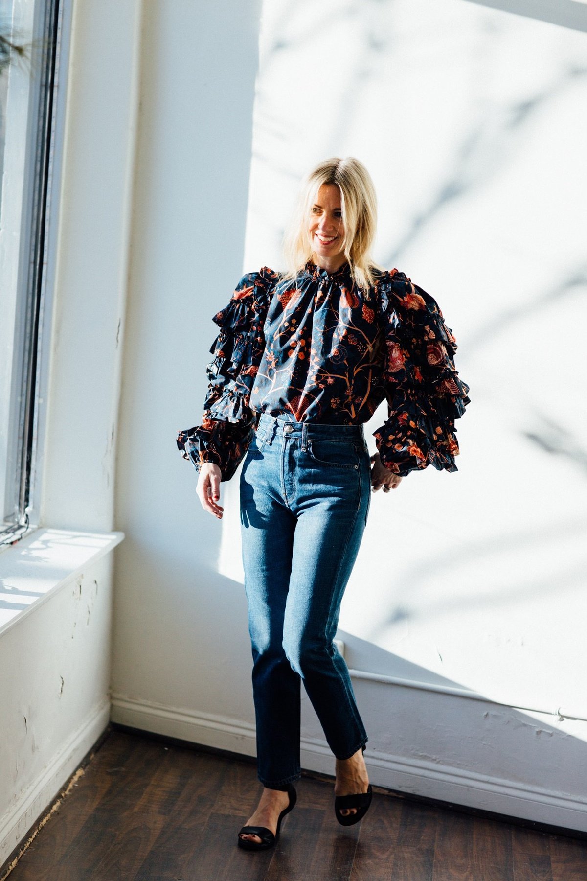 Ulla Johnson Pippa Blouse - Moonlight | Garmentory