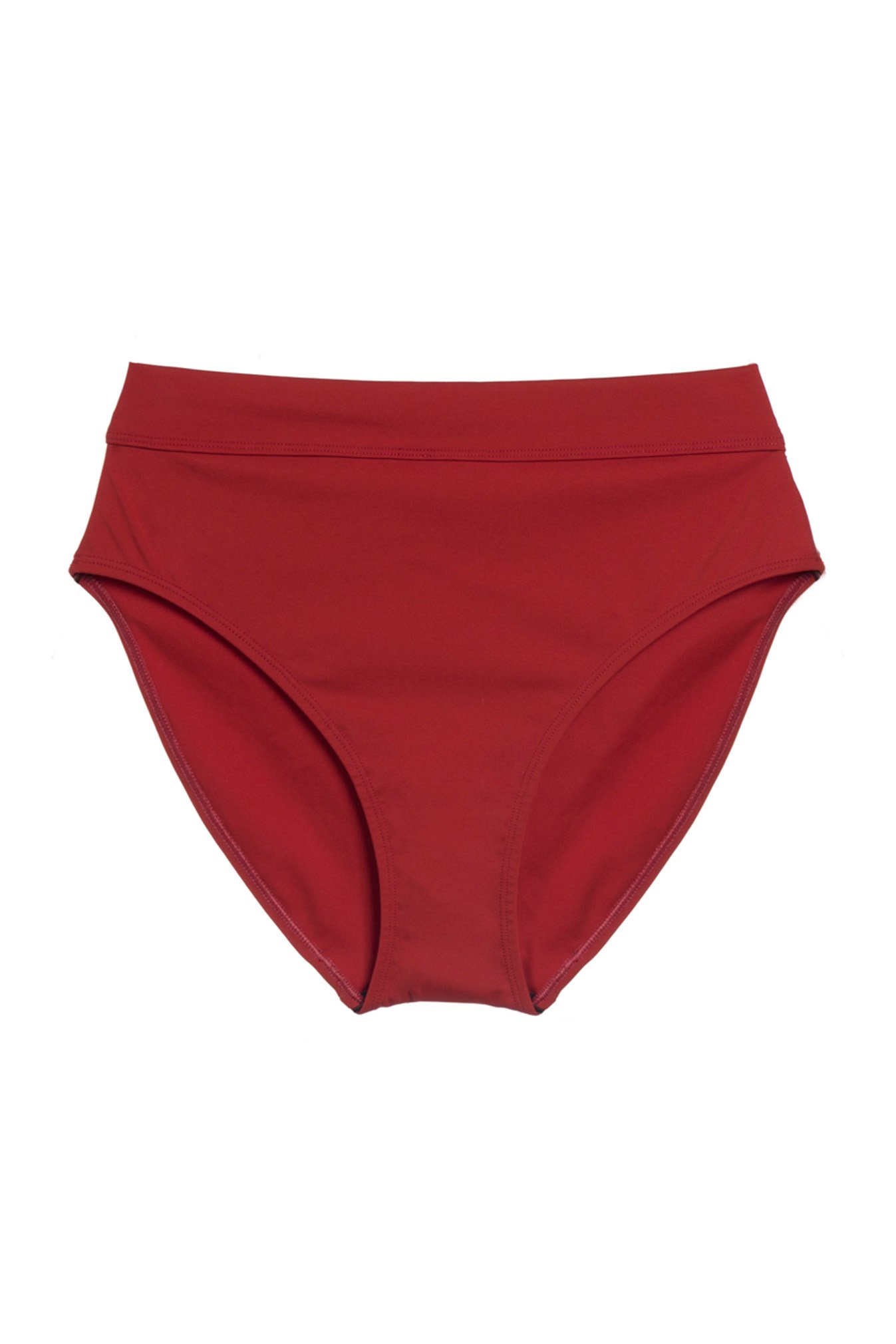 Else Mare High Waist Bikini Bottom - Paprika | Garmentory