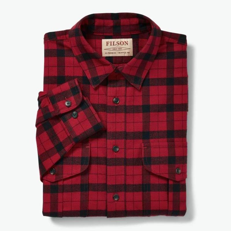 Filson Alaskan Guide Shirt - Red/Black | Garmentory