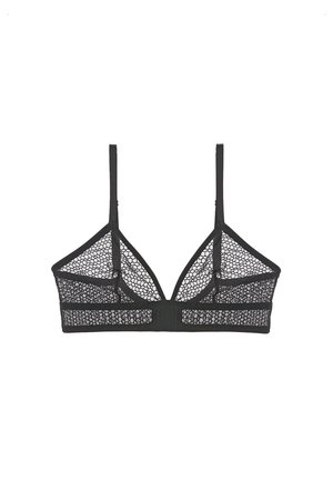 Else Honeycomb Triangle Soft Bra | Garmentory