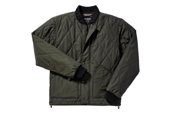 Filson Quilted Pack Jacket - Dark Otter Green | Garmentory