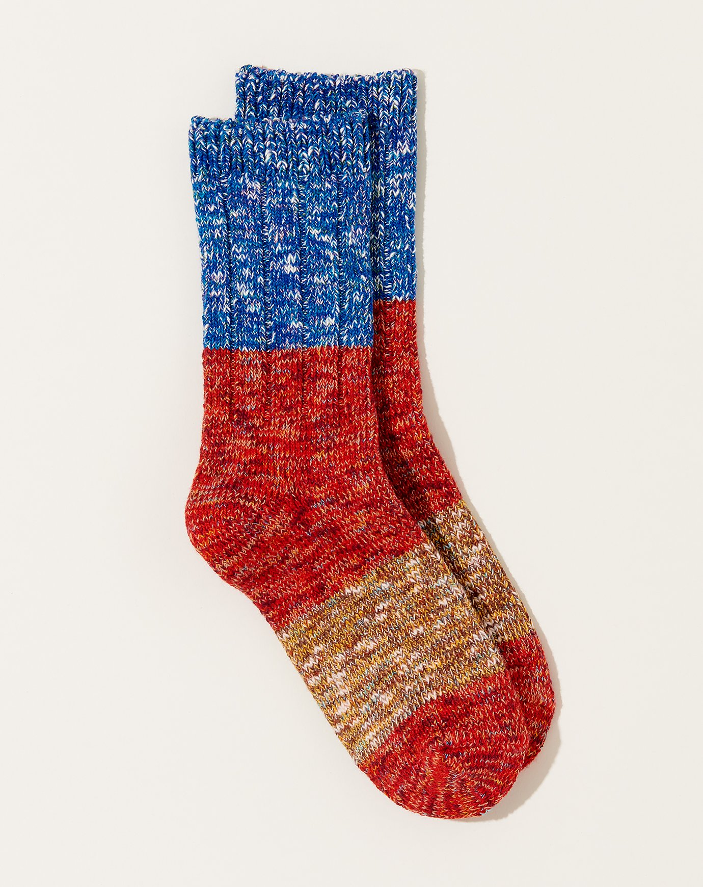 56 Yarns Gogh Stretch Socks in Red | Garmentory