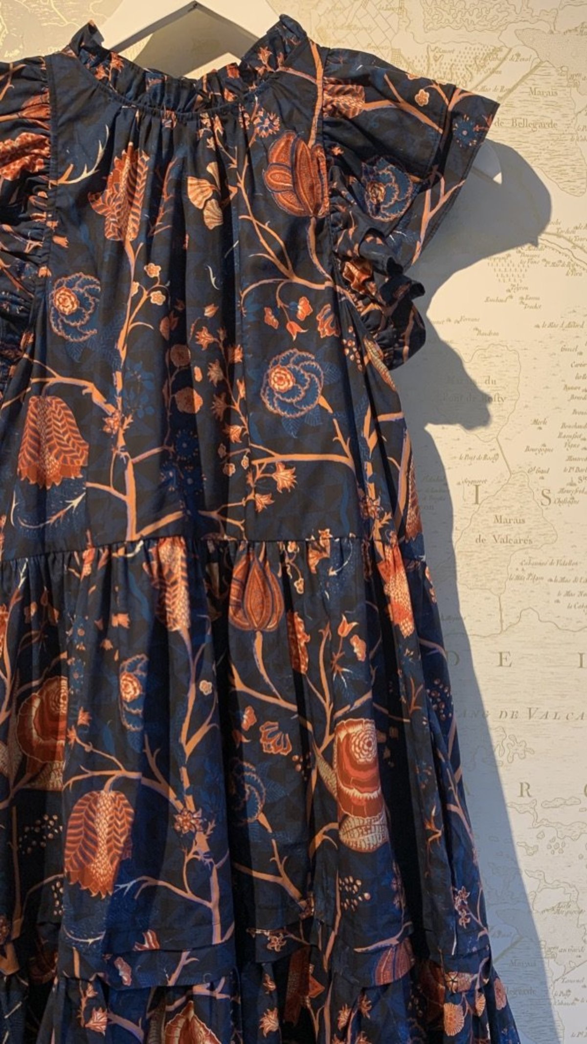 Ulla Johnson Eden Ruffle Tiered Floral Dress - Multi | Garmentory