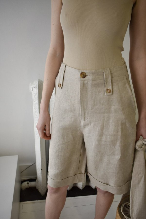 Rita Row Suit Shorts - Natural | Garmentory