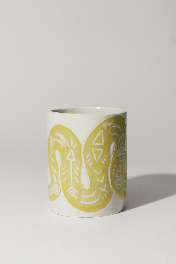 Burnt Thistle Ceramics Snake Mug | Garmentory