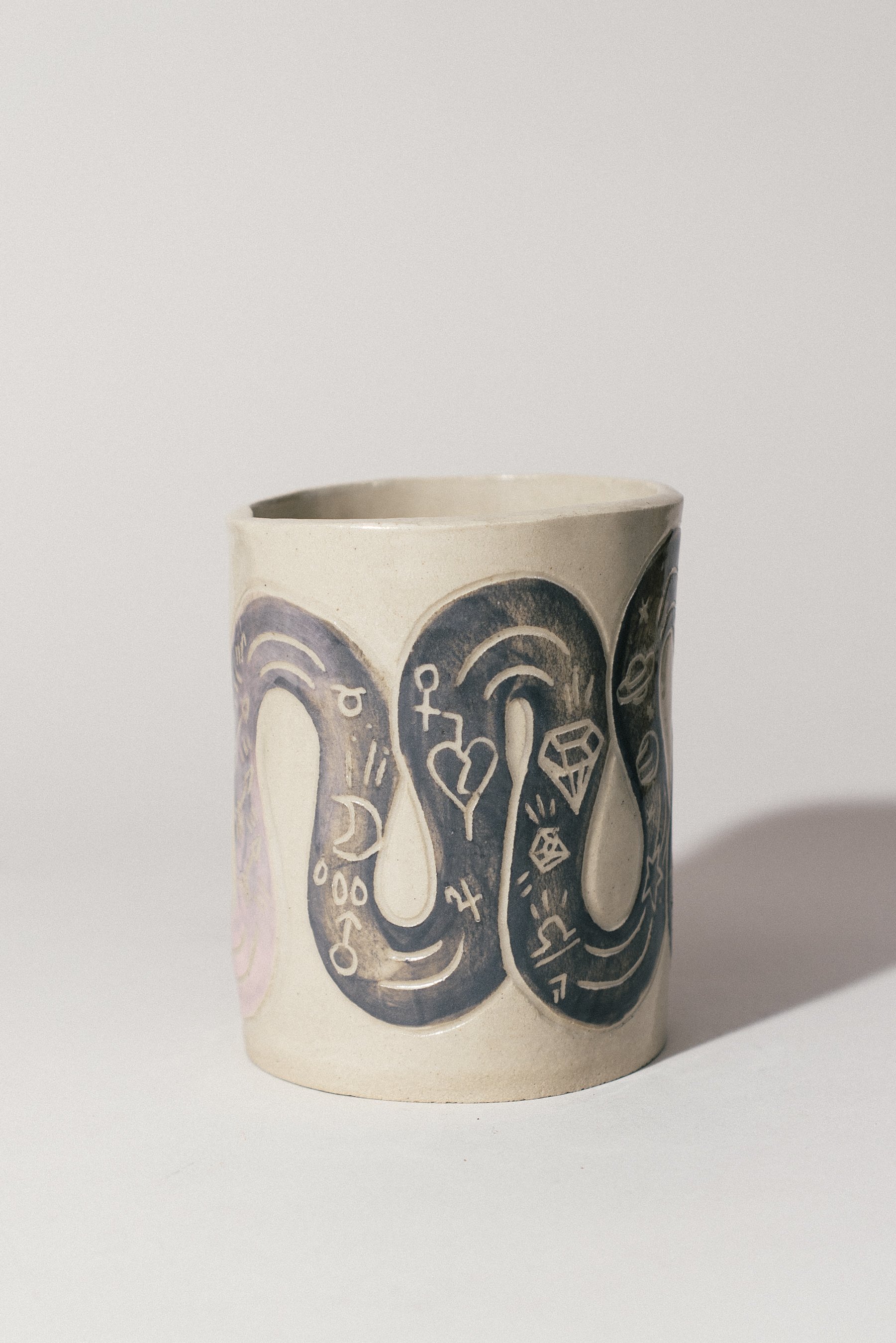 Burnt Thistle Ceramics Snake Mug | Garmentory